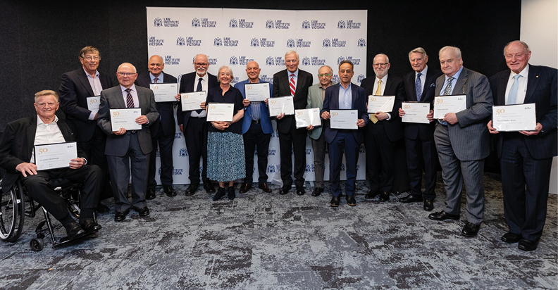 50-year members honoured